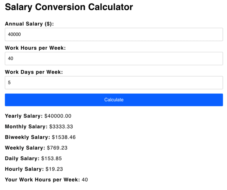 $40000 a Year Is How Much an Hour? Calculate NOW!